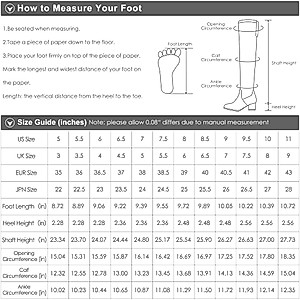 DREAM PAIRS Women's Laurence Over The Knee Thigh High Chunky Heel Boots Long Stretch Sexy Fall Suede Boots Size 9, Black