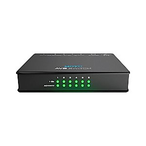 MOTU AVB Switch - 5-Port Audio Video Bridging Switch