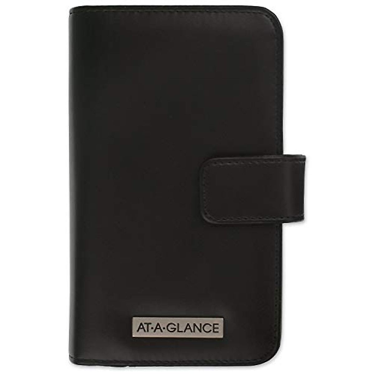 AT-A-GLANCE Day Runner Windsor Undated Refillable Planner, Slim Profile Starter Set, 3-1/4" x 6-3/8", Size 2, Black (103-1599)