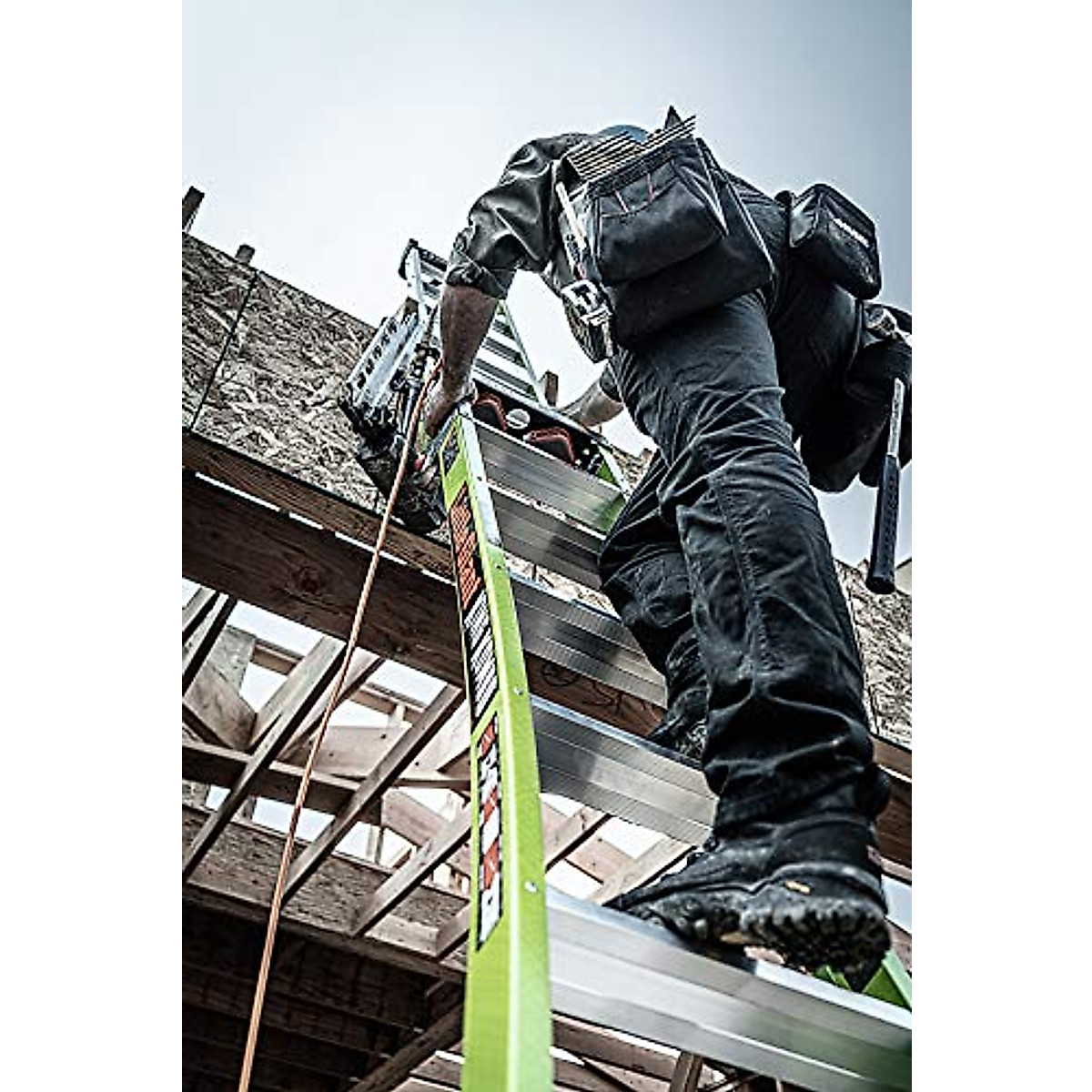 Little Giant Ladders, King Kombo, Professional, 5 Ft. A Frame, 8 Ft. Extension, Fiberglass, Type 1AA, 375 lbs Weight Rating, (13580-001)