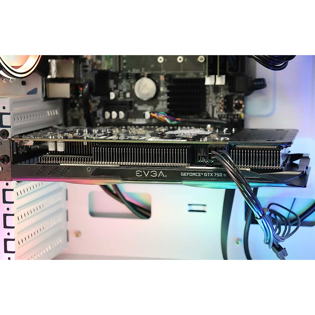 ViprTech Prime Gaming PC Computer Desktop - Intel Core i5 3rd Gen, GeForce GTX 750 4GB, 16GB RAM, 1TB HDD, WiFi, RGB Lighting, Windows 10 Pro, Streaming, Editing, White