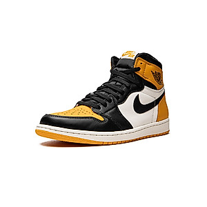 Nike Jordan Mens Air Jordan 1 High OG 555088 711 Taxi - Size 13, Taxi/Black-sail