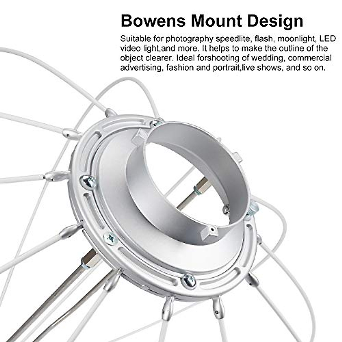 GODOX Softbox Lantern Softbox CS-65D 65cm Bowens Mount Softbox Soft Light Modifier for Aputure 300D Mark II 120D SL-60W VL150 SL150WII FV150 AD200PRO AD300 AD400PRO AD600 VL300 VL200 UL150