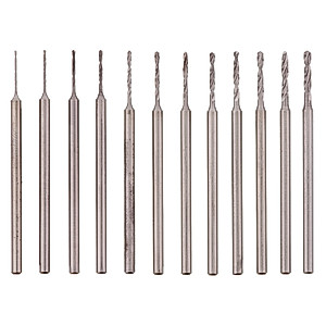 Uniform Shank Twist Drills, 12 Piece Set | DRL-250.02