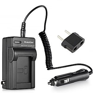 Kastar Compact Battery Charger Set for Kodak Fuji NP-50 KLIC-7004 Pentax DL-I68 Battery and Fuji FinePix EXR F500EXR F600EXR F770EXR F800EXR F900EXR, Kodak EasyShare V1073 V1233 V1253 V1273 PLAYSPORT