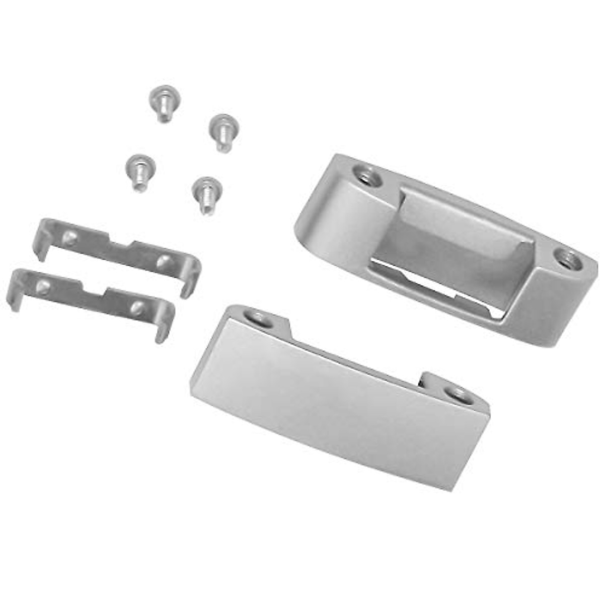 Adhiper Metal Hinge Repair Studio2 Replacement Headband Metal Hinge Parts Compatible with Dr. Dre Studio 2.0 Headphones (Silver)