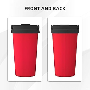 WANGZHAO red stripe. Print Double Wall Stainless Steel Vacuum Insulated Tumbler Cup Home Thermal Cup