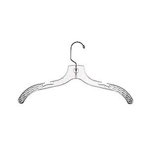 Merrick C73410d Cryst Crystal Cut Dress Hangers 4 Count