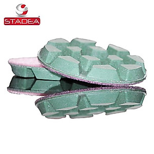 diamond floor polishing pads for concrete floor polishing - grit 100 by Stadea