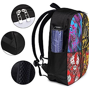 HatChetMan ICP 17 in Backpack USB Charger Bookbag Laptop Bag Bookbag Unisex Classic Fashion Backpack