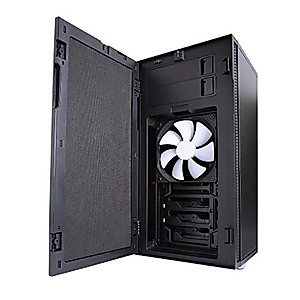 Fractal Design Define R5 - Mid Tower Computer Case - ATX - Optimized for High Airflow and Silent - 2X Fractal Design Dynamic GP-14 140mm Silent Fans Included - Water-Cooling Ready - Black