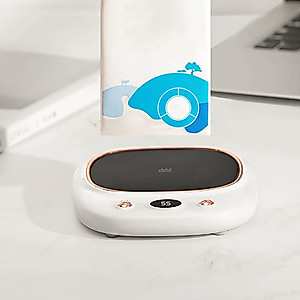 Coffee Mug Warmer,Smart Coffee Warmers for Office Desk,Portable Cup Warmer,Three Temperature Settings and Auto Shut Off,Safe and Reliable