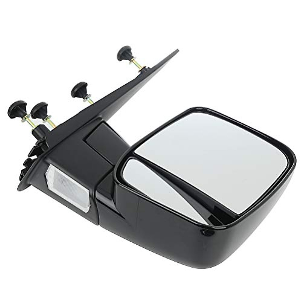 ECCPP Folding Manual Side View Mirrors Left & Right Pair Set for 2002 2003 2004 2005 2006 2007 2008 For Ford E150 E250 E350 E450 E550 Econoline Van (A Pair)