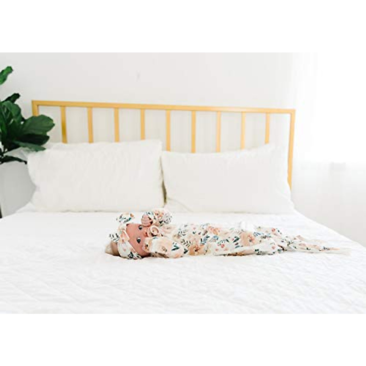 Copper Pearl Newborn Knotted Gown Autumn