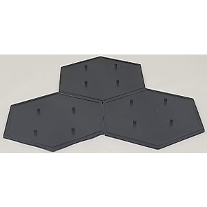 Action Figure Stand for 1/12 Scale (6") Marvel Legends, DC, GI Joe: Classified (Black, lot of 20)