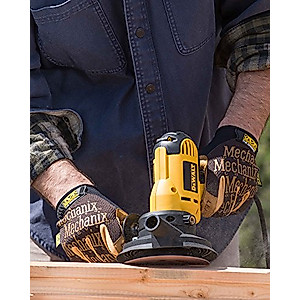 Mechanix Wear: The Original Durahide Leather Work Gloves with Secure Fit, Utility Gloves for Multi-purpose Use, Abrasion Resistant, Added Durability, Safety Gloves for Work (Brown, Large)