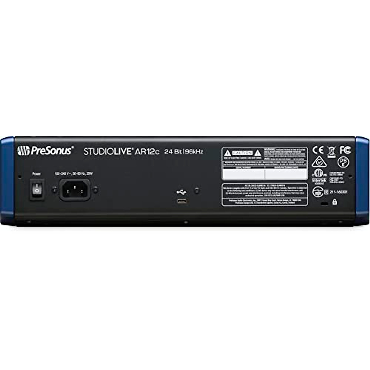 PreSonus StudioLive AR12c 14-Channel USB-C Hybrid Digital/Analog Performance Mixer, Unpowered