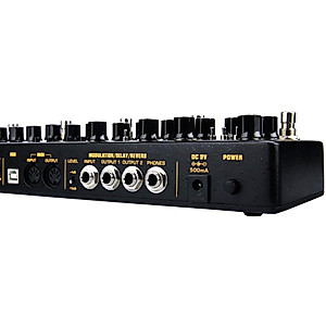 NUX Cerberus Multi-function Guitar Effect Pedal Inside Routing IR Loader Analog Overdrive Distortion Digital Delay Modulation Effects