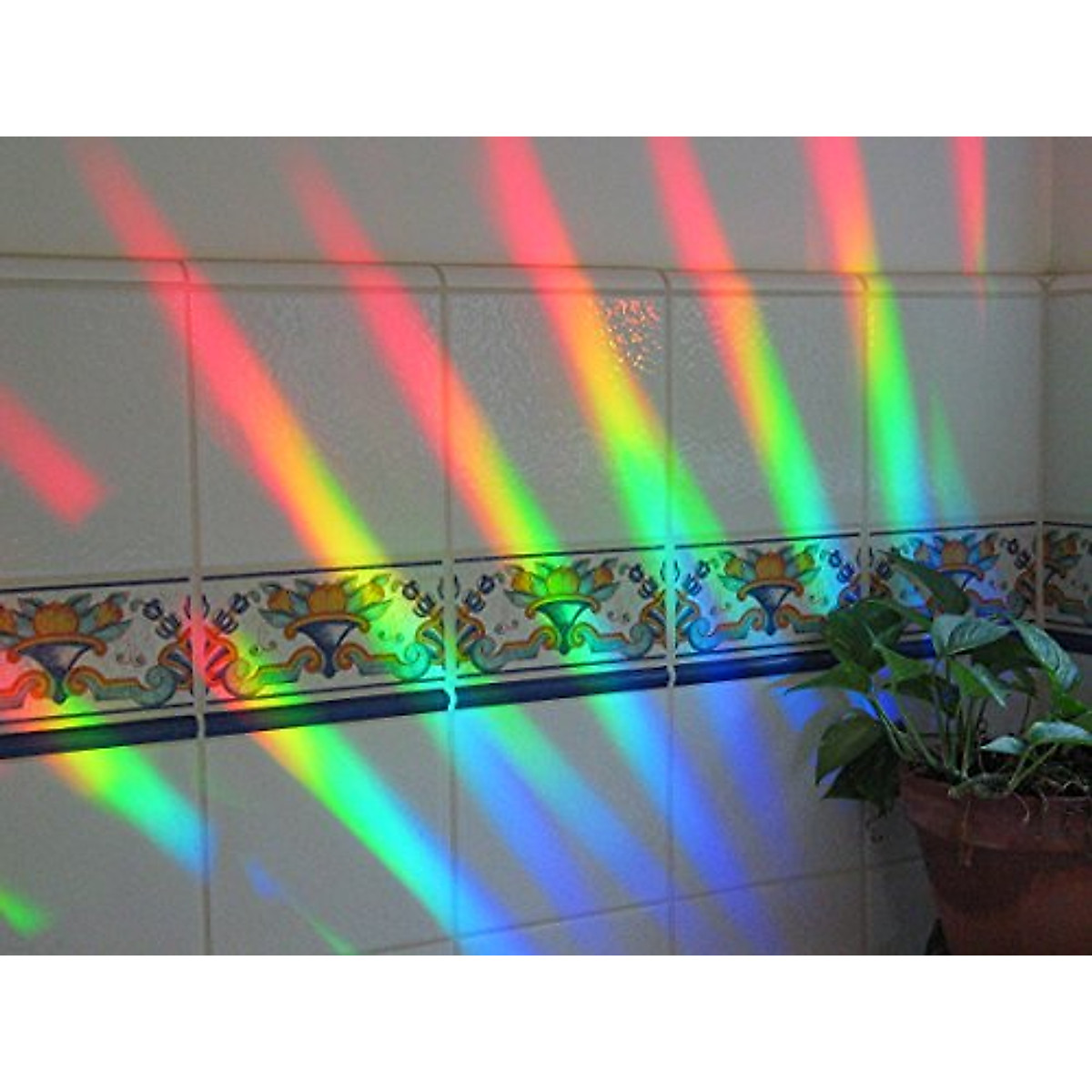 Suncatcher - Rainbow Prism Axicon Window Sun Catcher - These Suncatchers are Great for Feng Shui