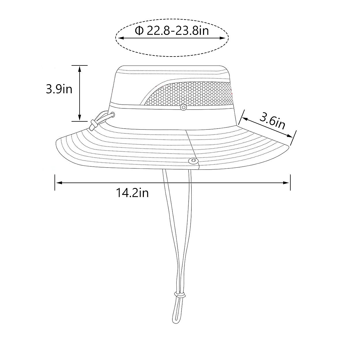 3 Pack Mens Boonie Sun Hat Women UV Protection Outdoor Bucket Hat with Wide Brim for Fishing,Hiking,Safari & Gardening (3 Pack-Dark Grey＆Light Grey＆Army Green)