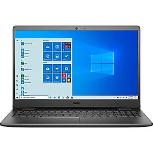 Dell 2021 Inspiron 15.6" FHD Touchscreen Laptop, AMD Ryzen 5-3450U, 8GB RAM Memory, 256GB PCIe SSD, AMD Radeon Vega 8 Graphics, Webcam, Bluetooth, Wi-Fi, HDMI, Windows 10 in S Mode