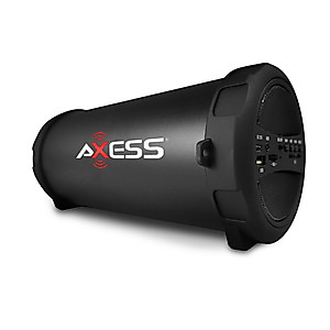 Axess Speakers Bluetooth Wireless Portable — at Home, Car Speakers, Or Outdoor Speaker with Aux, SD Card, & USB Compatibility for Amazing Sound - SPBT1041