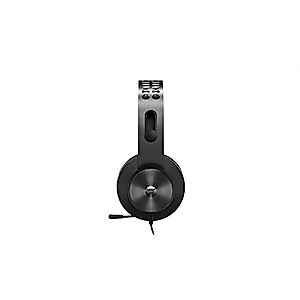Lenovo Legion H500 PRO 7.1 Surround Sound Gaming Headset, Noise-Cancelling Mic, Memory Foam & PU Leather Earcups, Stainless Steel Headband, PC, PS4, Xbox One, Nintendo Switch, GXD0T69864, Black