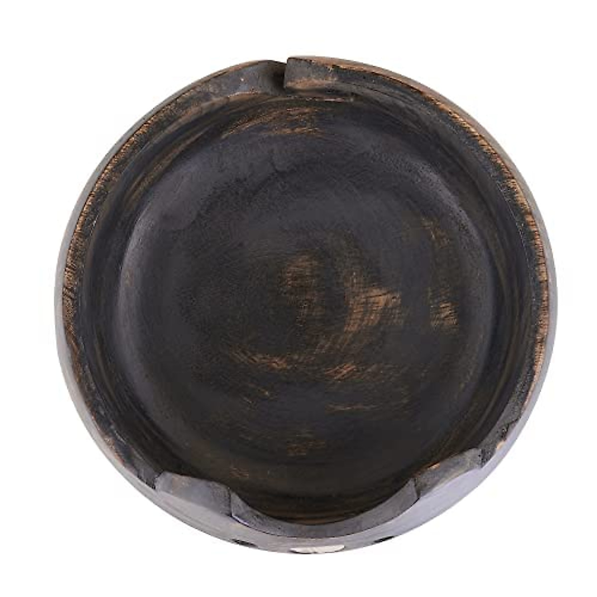 Eximious India Gifts for Women Wooden Yarn Bowl Knitting Bowl Large Crochet Yarn Holder YB2203 Handmade Crocheting Accessories and Supplies Organizer 7 x 3