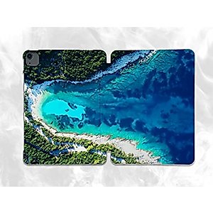Nature Landscape Beach Forest case Compatible with iPad Mini Air Pro 7.9 8.3 9.7 10.2 10.9 11 12.9 inch Pattern Cover New 2022 2021 Trifold Stand 3 4 5 6 7 8 9 Generation 86 (11" Pro 1/2/3 gen)