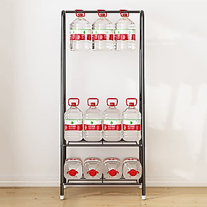 WEECRON Small Clothes Rack Clothing Racks for Hanging Clothes Garment Rack Clothes Hanger Rack, Black