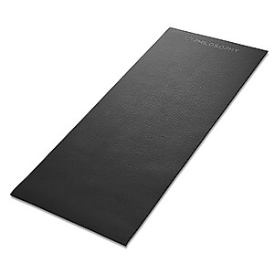 Philosophy Gym Exercise Equipment Mat 36 x 84-Inch, 6mm Thick High Density PVC Floor Mat for Ellipticals, Treadmills, Rowers, Stationary Bikes