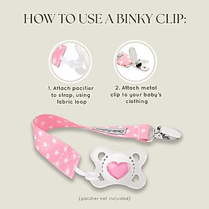 Dodo Babies 5-Pack Baby Burp Cloths – Soft, Absorbent Organic Muslin Burp Cloths – Includes Pacifier Case and 2 Pacifier Clips – Colors: Pink, White and Grey