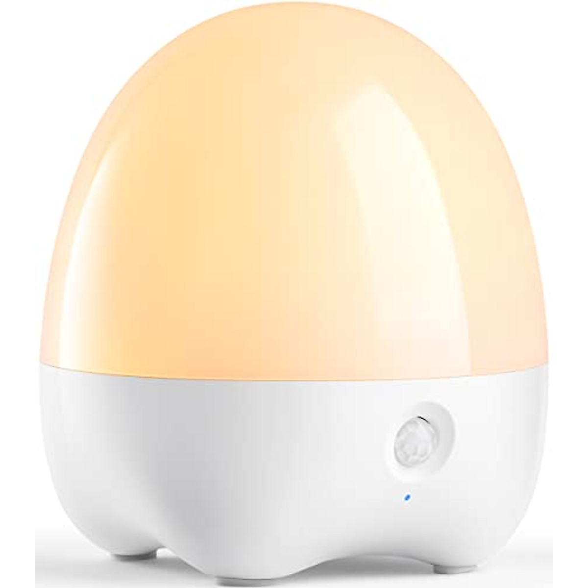 Lyridz Nursery Night Light for Kids, Rechargeable Baby Night Light with Motion Sensor, RGB LED Dimmable Table Lamp for Breastfeeding with Color-Changing Mode,1-Hour Timer,Touch Control