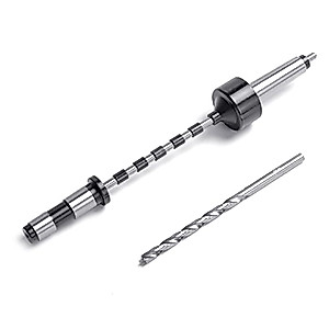 NAGU Turning Tools, Woodworking Pen Mandrel Bundle with Mandrel Saver, 2MT