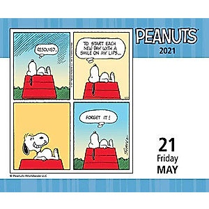 Peanuts 2021 Day-to-Day Calendar