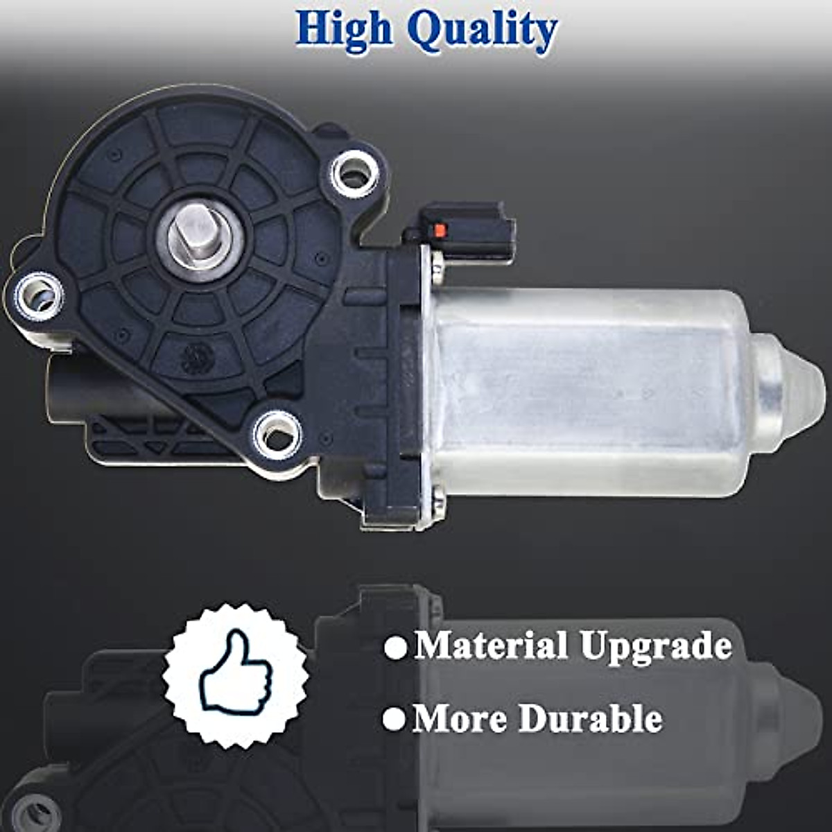 676061 RV Stair Entry Step Motor Compatible with Kwikee Step Motor and Lippert Motor Components, Replace 379147, 1101428, 214-1001, 366043, 369506 Includes 3 Screws and 2 Zip Ties - 2 Years Warranty