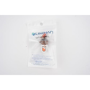 LEIZHAN Cute Coffee USB Flash Drive Computer Memory Stick USB Pendrive for Teachers, Students, Family and Friends (32GB, Brown Coffee)