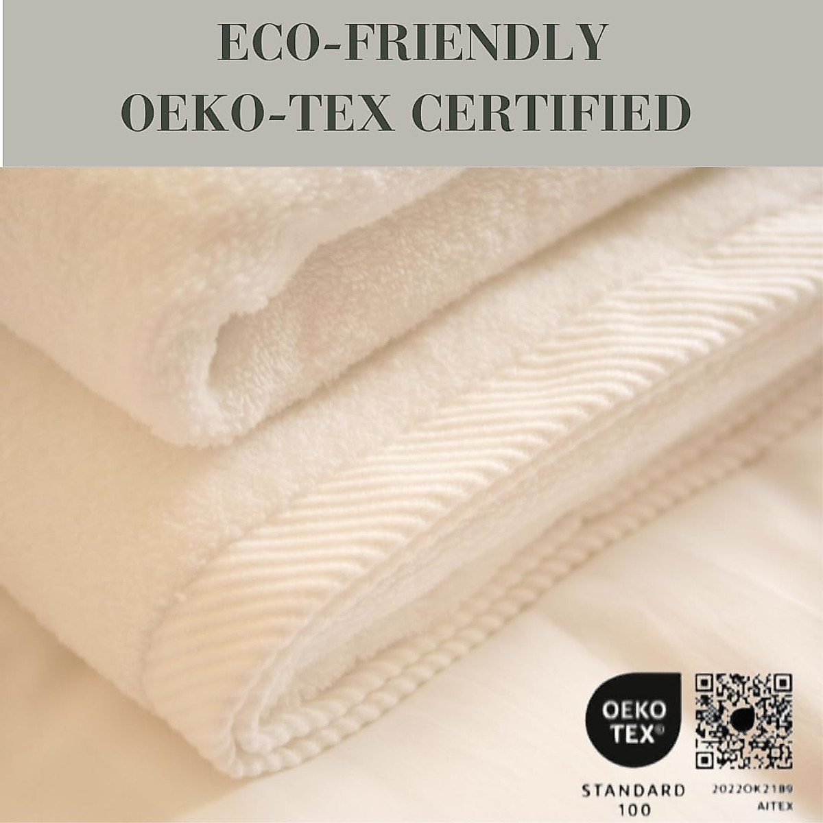 THIRSTY 100% Turkish Cotton Oversized Luxury Hotel & Bath Towel Sheets, Extra Large for Bathroom, Shower, Beach, Pool & Spa – Soft, Thick & Absorbent (40 x 80 inches) Bodrum Blue