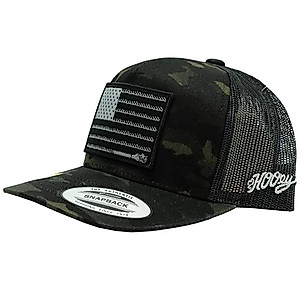HOOEY Youth Liberty Roper Hat Camo/Black