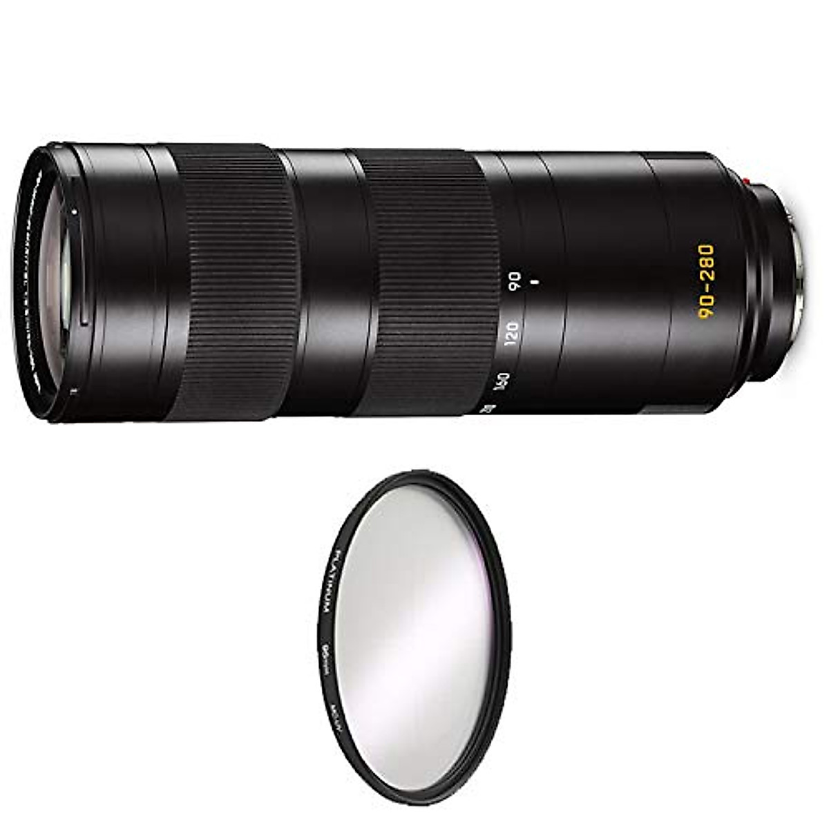 Leica APO-Vario-Elmarit-SL 90-280mm f/2.8-4 Lens + UV Protective Filter Combo