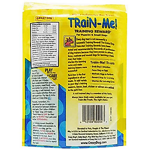 Crazy Dog Train-Me! Training Reward Mini Dog Treats