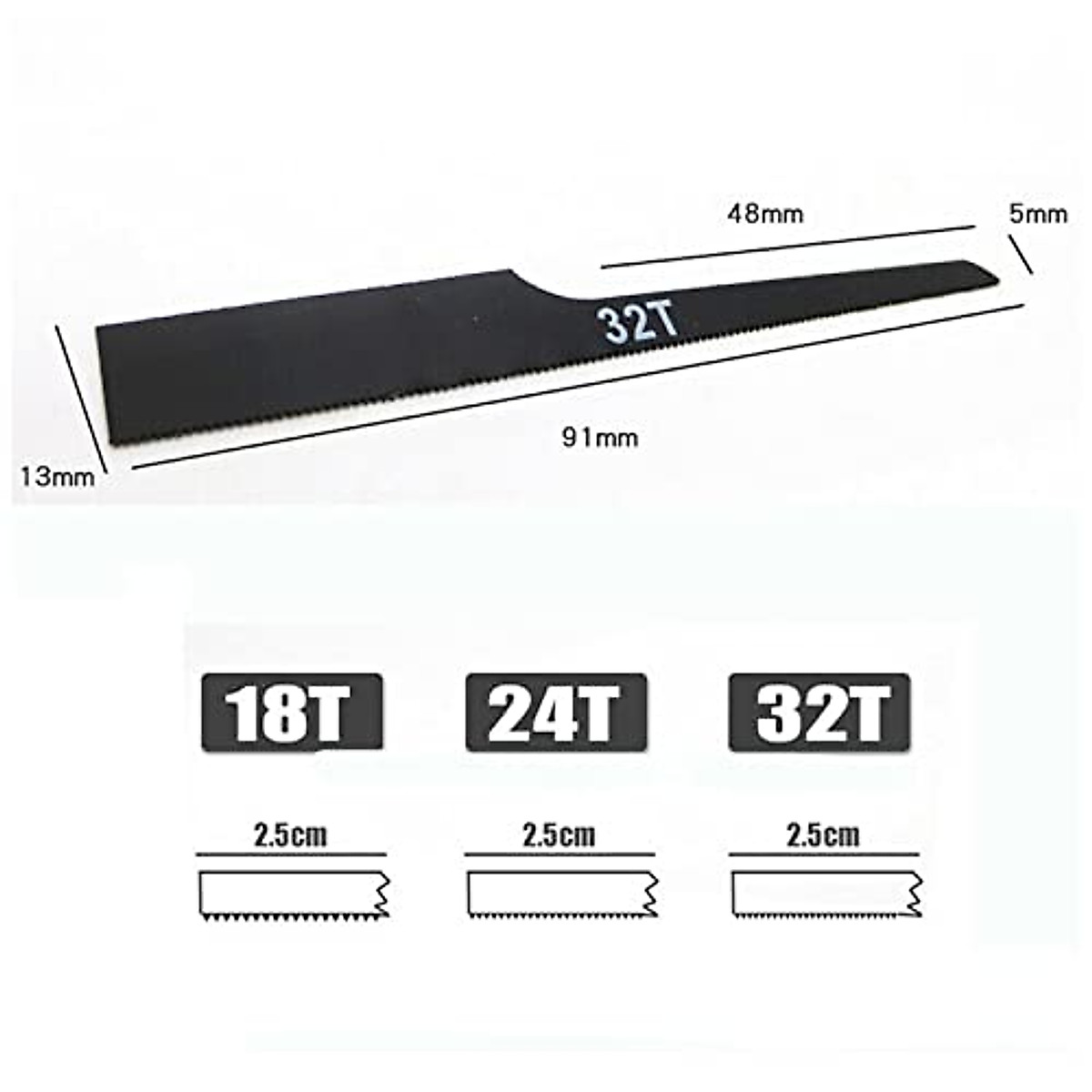 VADO VLTRA 30Pack 18T&24T&32T Reciprocating Saw Blades Set, Fast Wood and Metal Cutting Sabre Saw Blades, Bimetallic Reciprocating Air Body Saw Hacksaw Blades Tools