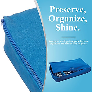 Hagerty 19111 12-by-19-inch Zippered Drawer Liner, Blue