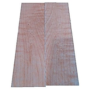 Hard Maple Knife Scales (3/8"x1.5" x5") - 2 Pack