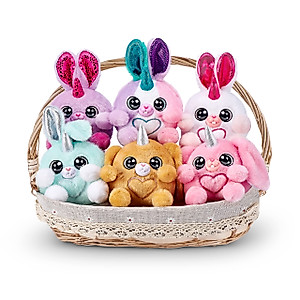Rainbocorns Bunnycorn Surprise by ZURU (2 Pack) Collectible Plush Stuffed Animal, Surprise Eggs, Stickers, Ages 3+ for Girls & Children (Random)