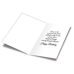 Happy Birthday Card For Son-In-Law | Made in America | Eco-Friendly | Thick Card Stock with Premium Envelope 5in x 7.75in | Packaged in Protective Mailer | Prime Greetings