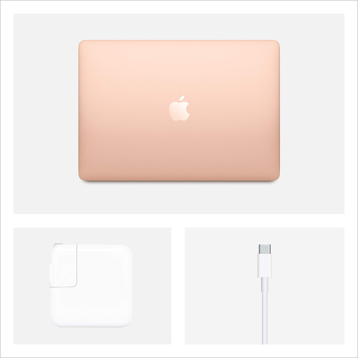 Apple MacBook Air (13-inch Retina Display, 8GB RAM, 256GB SSD Storage) - Gold (Previous Model)