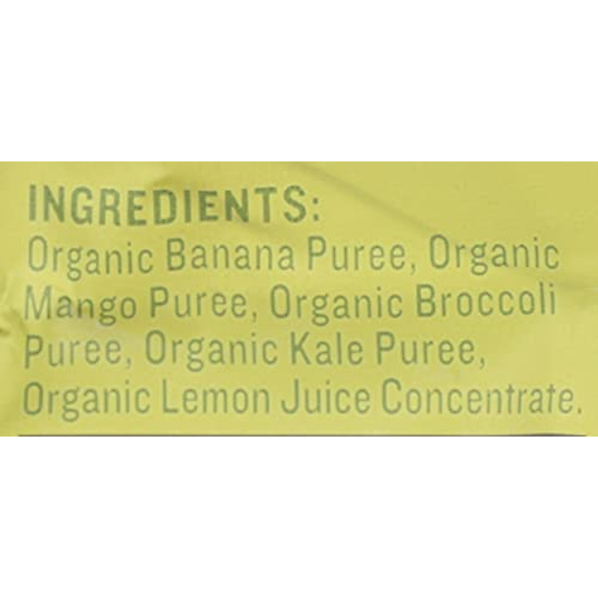 Peter Rabbit Organics Baby Kale Broccoli Mango, 4.40 oz- Packaging may vary
