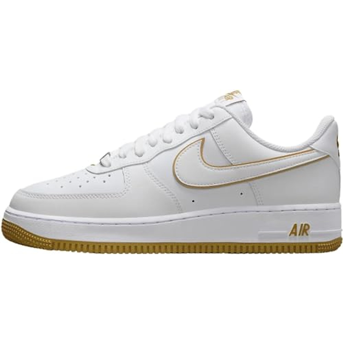 Nike Air Force 1 '07 White/White-Bronzine Mens Size 10