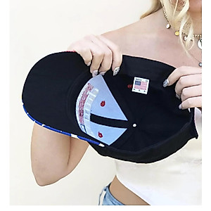 Made in USA Trump Hat 2024 Take America Back Camo Hat Adjustable Cap Hat Presidential Election Campaign (Black)